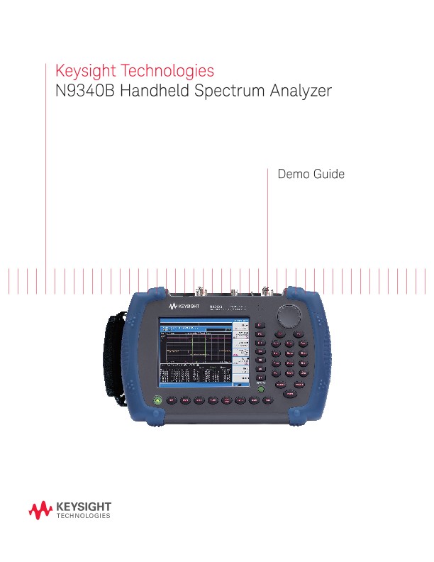 N9340B Handheld Spectrum Analyzer PDF Asset Page | Keysight